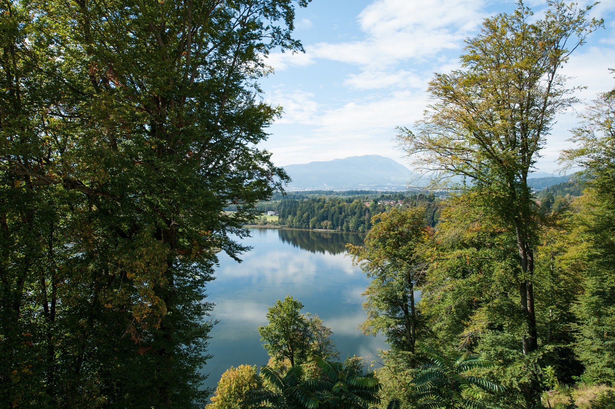 City - Lake - Monastery